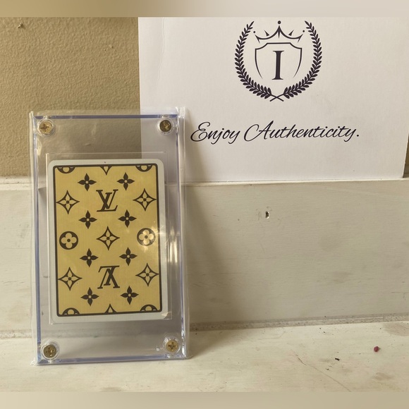 Louis Vuitton | Accessories | Vintage Lv Playing Card | Poshmark